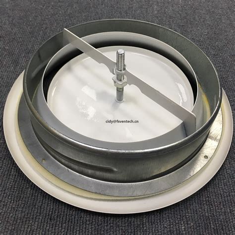 Metal Disc Valve Round Ceiling Diffuser China Dics Valve And Supply