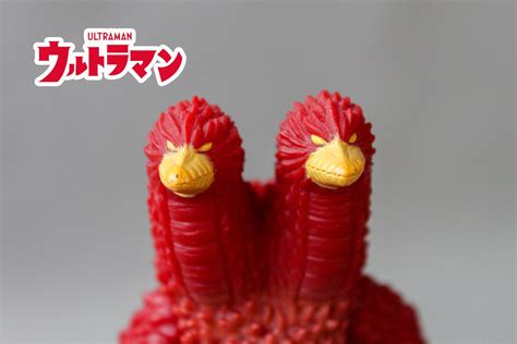 King Pandon With Live Signultraman Soft Vinyl Figure Usedandcleaned Etsy