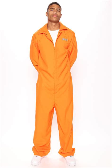 Prisoner Costume Orange Prisoner Costume Orange Fashion Fashion