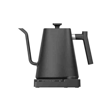 Black Electric Temperature Controll Coffee Kettle Hughes