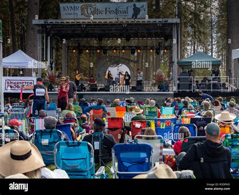 Grass Valley California Usa 29 October 2018 Kvmr Celtic Festival