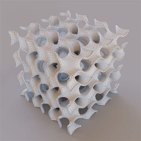 Gyroids 3d Model 30 Obj Max Free3d