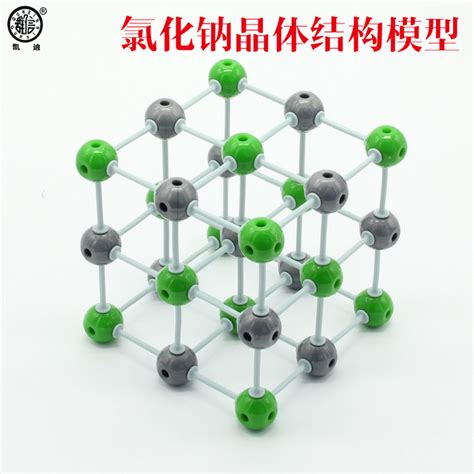 Sodium Chloride Molecule Model