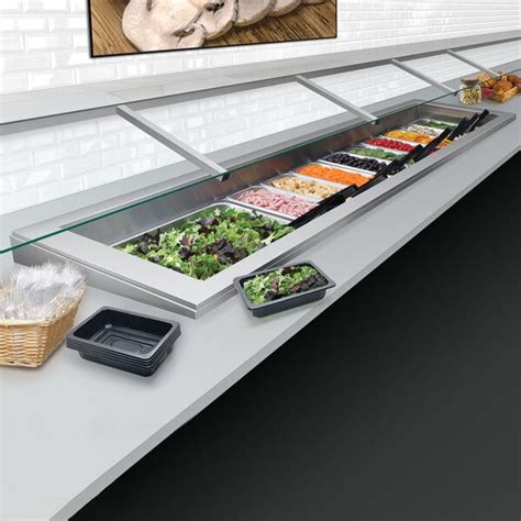 Hatco Cwbp S1slant One Pan Slanted Slim Drop In Refrigerated Cold Food