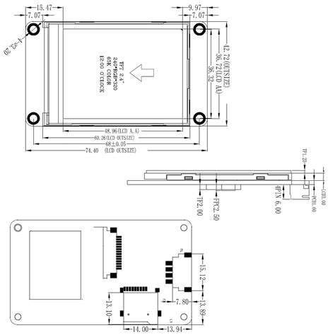 Nextion Discovery 24 Inch Display Hmi Lcd Resistive Touch Screen 320×