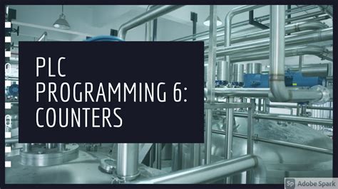plc programming video 6 counters youtube
