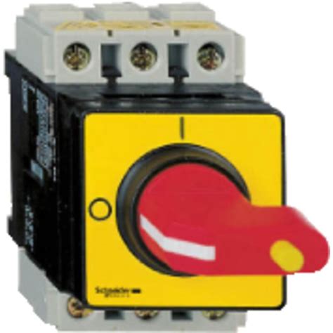 Tesys Vve Inter Sectionneur 3p 690v 32a Poignée Rouge