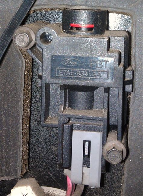 Fuel Pump Inertia Switch Tripped Ford Forums