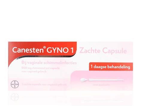 Canesten Gyno Vaginaalcapsule Mg Applicator EFarma Apotheek En Drogist