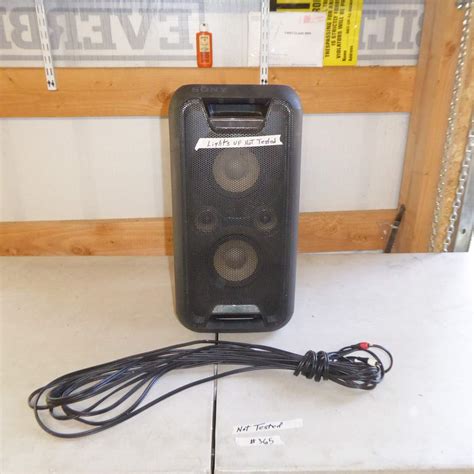 Lot Sony GTK XB Bluetooth Party Speaker NorCal Online Estate Auctions