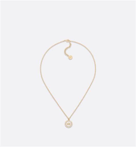Dior Petit Cd ネックレス メタル・レジンパール・クリスタル