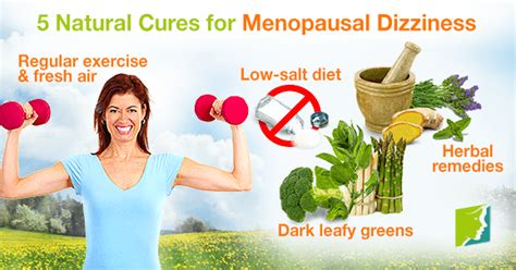 5 Natural Cures For Menopausal Dizziness Menopause Now