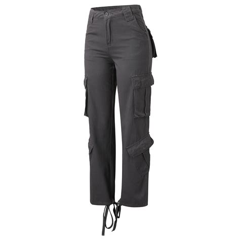 Wanyng Jeans For Women Jeans Wide Leg Straight Demin Cargo Pants Casual