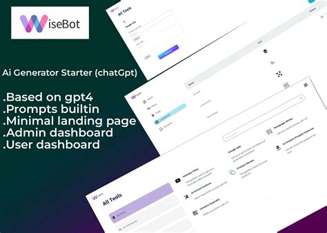 Ai Generator Starter Chatgpt Template Bubble