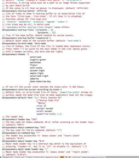 修改solarized主题 Spacemacs Emacs China