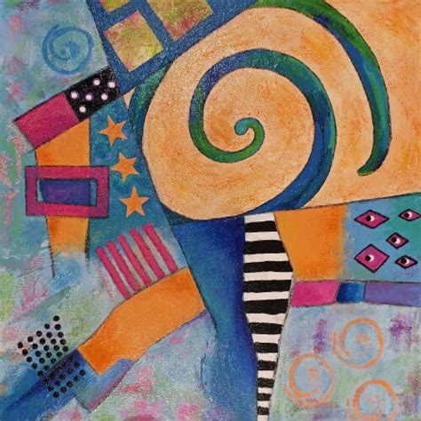 Dizzy By Evan Stuart Marshall Print On Canvas 25 X25 Ready To Hang