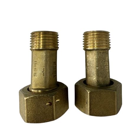 Brass Pipe Fitting ½” Male To ¾” Female