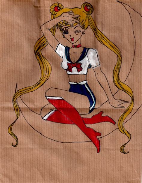 Sailor Moon Pin Up By Rawrxja On Deviantart