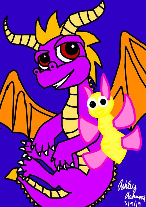 Spyro The Dragon By Gingerrosearchieves On Deviantart