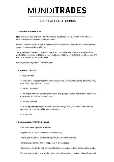 Dried Parsley Technical File Pdf