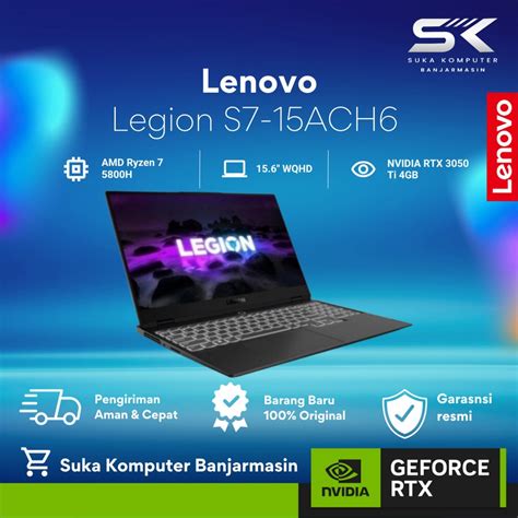 Jual Lenovo Legion Slim ACH RTX Ti AMD Ryzen H GB GB SSD Shopee Indonesia