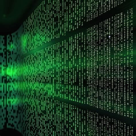 Premium Ai Image Digital Binary Code Background