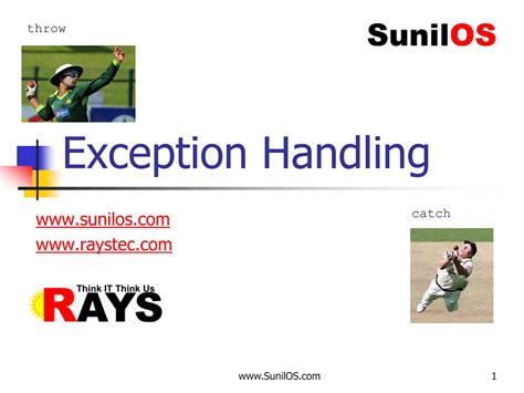 exception handling v3 ppt
