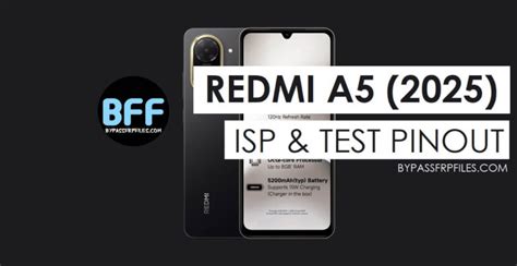 Xiaomi Redmi A5 Emmc Isp Pinout And Test Point Frp Bypass Files