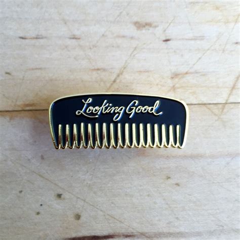 Look Good Enamel Pin Etsy