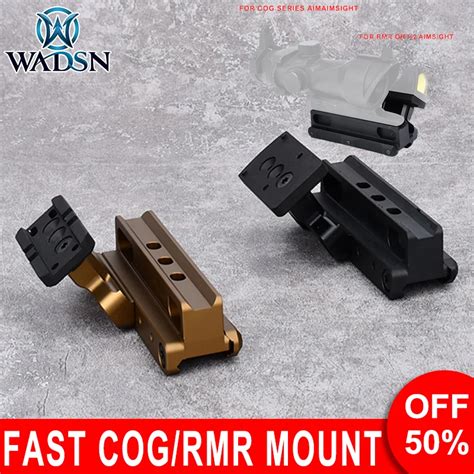 Wadsn Airsoft Tactical Fast Cog Series Scope Mount Con T0102 Rmr Offset