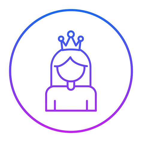 Premium Vector Princess Vector Illustration