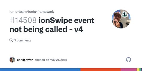 IonSwipe Event Not Being Called V Issue Ionic Team Ionic Framework GitHub