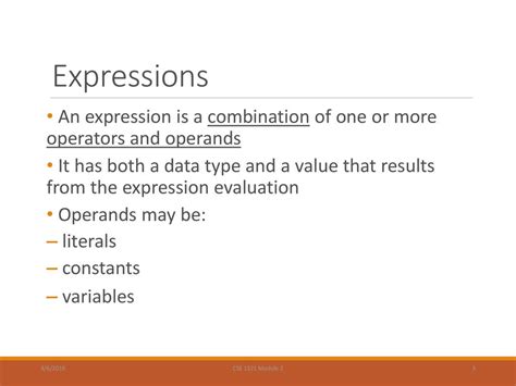 Data Types And Expressions Ppt Download