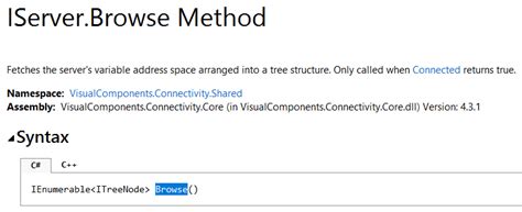 Opc Ua Get Variables Efficient Net Add On Programming Visual