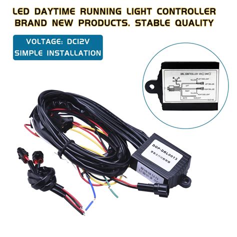 중국 최고의 12v 자동차 Drl 릴레이 Led 주간 주행 등 릴레이 자동 자동차 컨트롤러 켜기 끄기 스위치 제조업체 공급 업체 공장