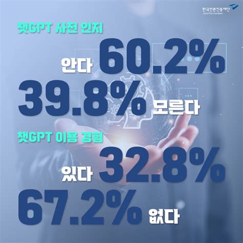 숫자로 보는 미디어 리터러시 챗gpt 이용 경험 및 인식 조사