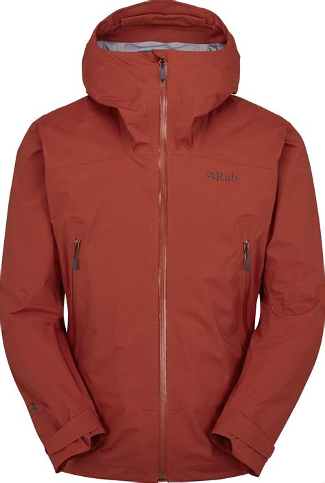 Rab Firewall Light Jacket Mens Tuscan Red S Mens Waterproof Jackets English