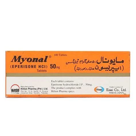 Myonal 50mg Tab Dawa Healthcare