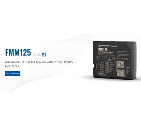 Teltonika Fmm Advanced Cat M Gsm Gnss Ble Terminal With Internal