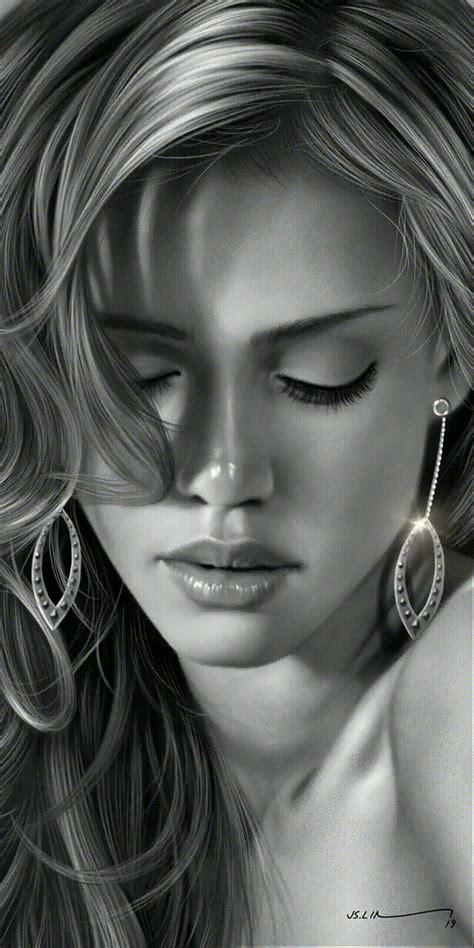 Face Photography Photography Women Beautiful  Black And White