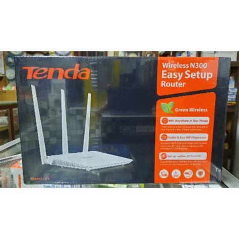 Jual Tenda F Mbps Wireless N Router Shopee Indonesia