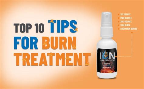 Top 10 Tips For Burn Treatment