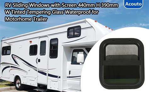 Amazon Acouto RV Window 440mm H 390mm W RV Sliding Windows With