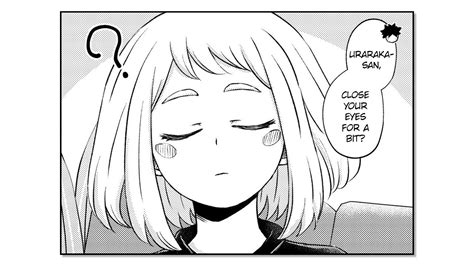 Izuku Midoriya Deku X Ochako Uraraka Doujinshi Waiting For The Kiss