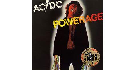 Powerage Gold Metallic Vinyl Acdc Lp Music Mania Records Ghent