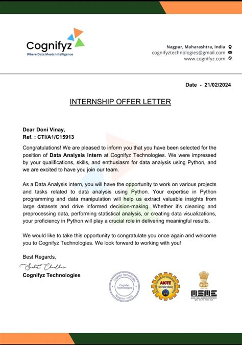 Vinay Doni On Linkedin Cognifyz Cognifyztech Cognifyz