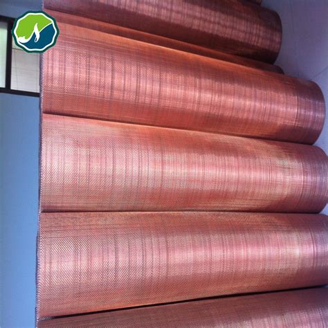 Faraday Cage Shielding Copper Wire Mesh Copper Shielding Mesh And