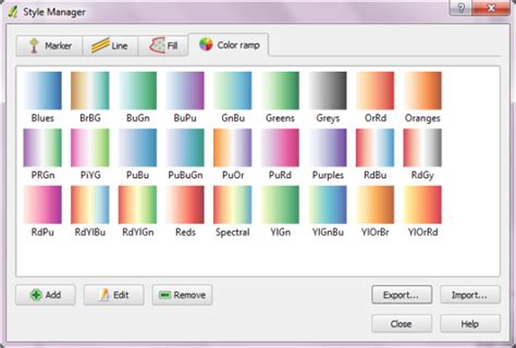More Color Ramps For Qgis Free And Open Source Gis Ramblings