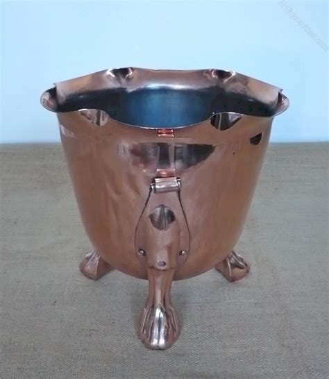 Antiques Atlas Large Arts And Crafts Planter In Copper