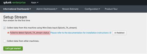 Splunk Stream Failed To Detect Splunk Ta Stream Splunk Community